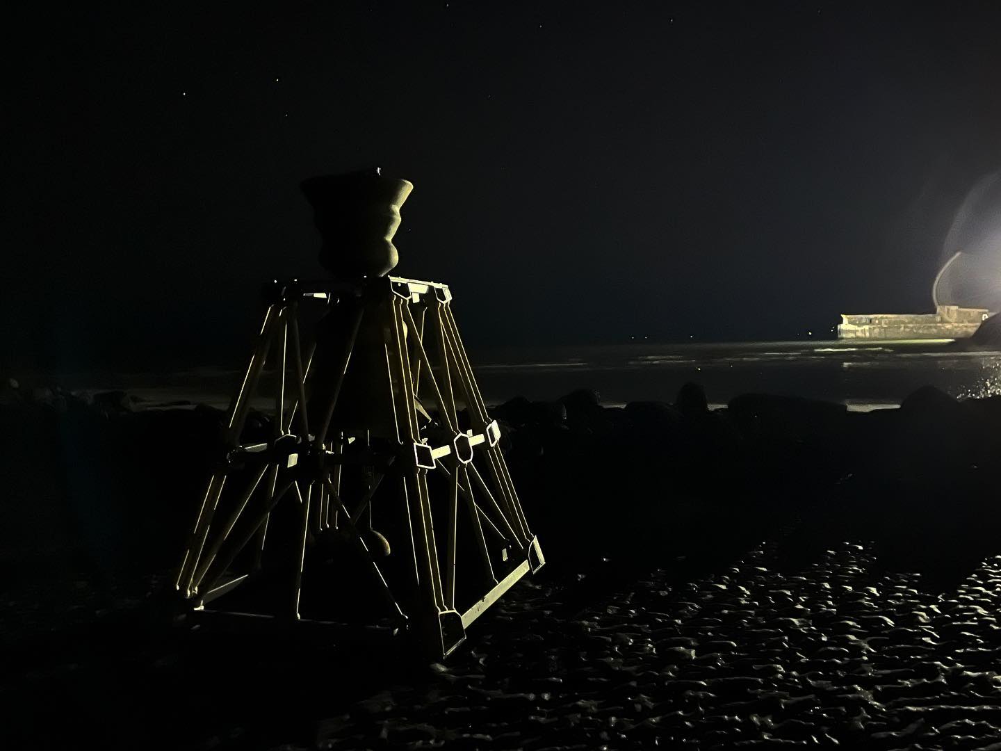 Installation Day - Time and Tide Bell