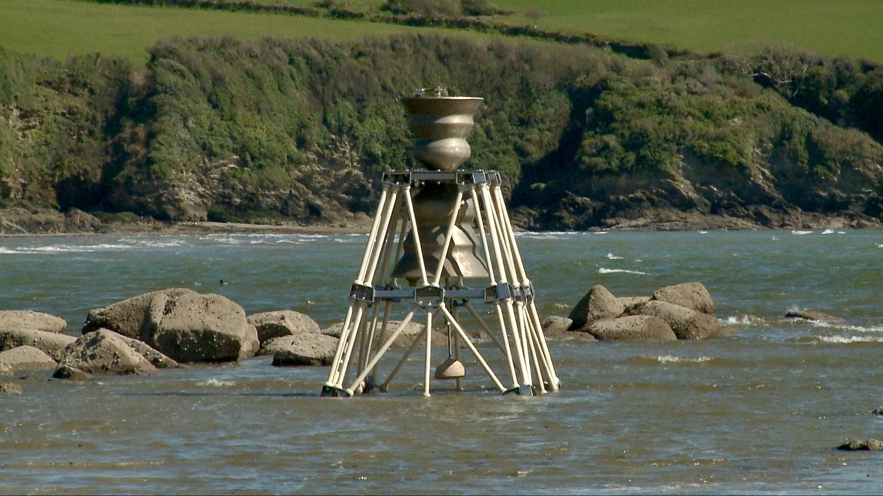 Installation Day - Time and Tide Bell